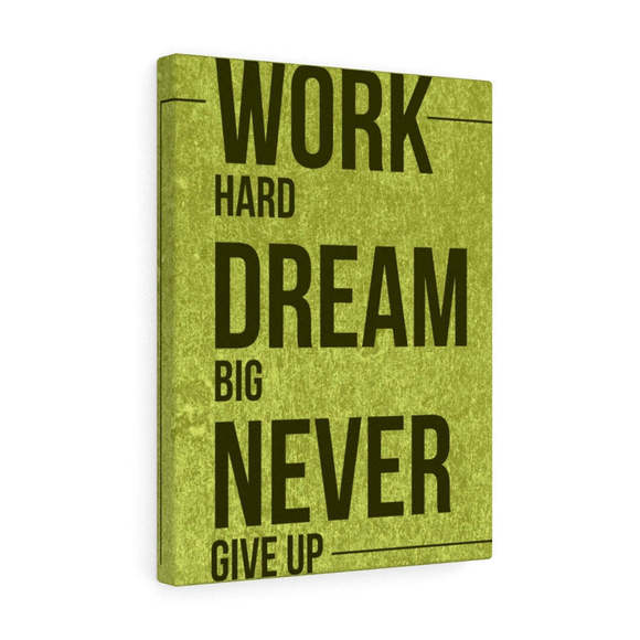 Express Your Love Gifts | Art | Inspirational Wall Art Work Hard Dream ...